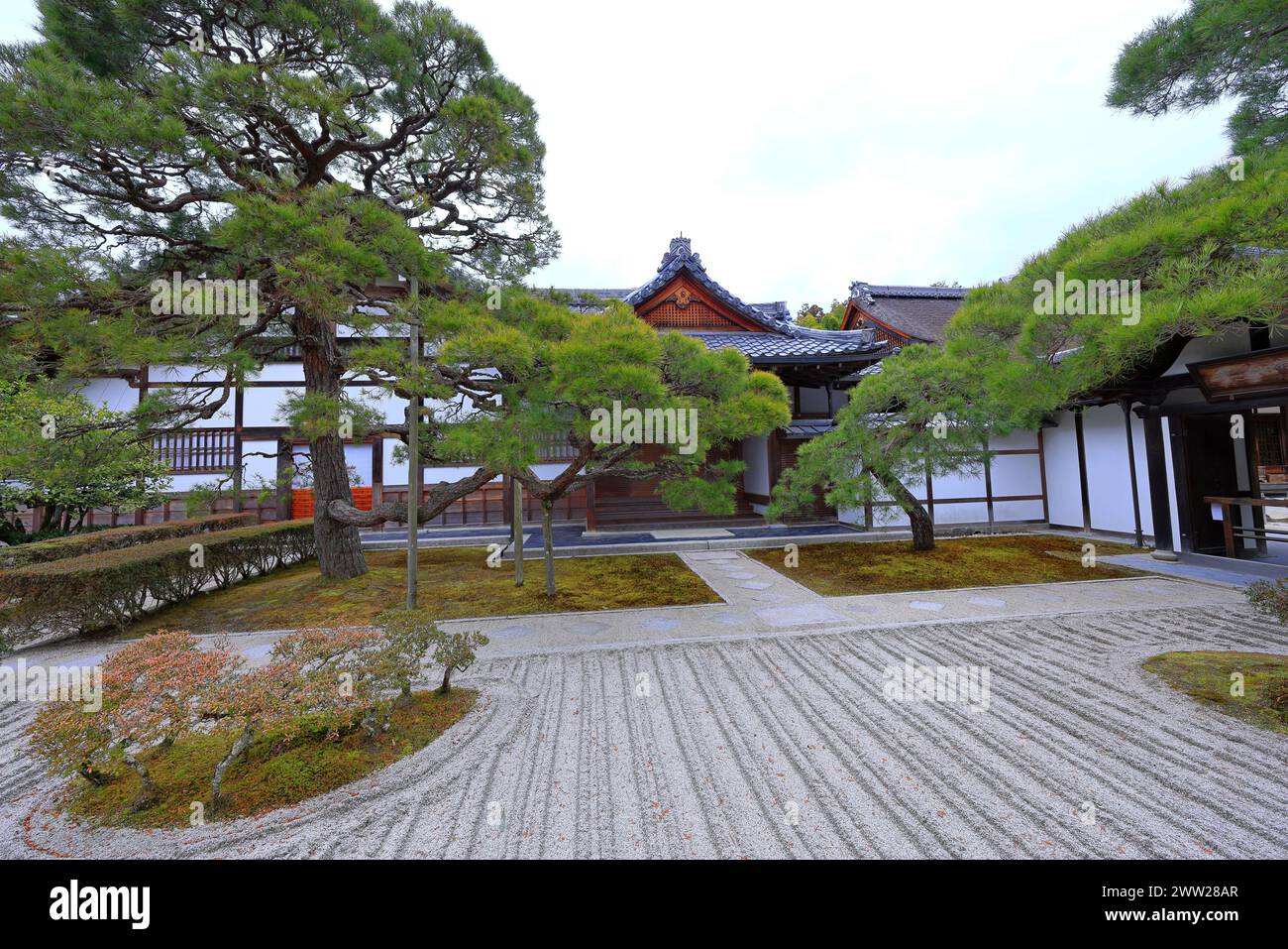Higashiyama Jisho-ji a Zen temple at Ginkakujicho, Sakyo Ward, Kyoto ...