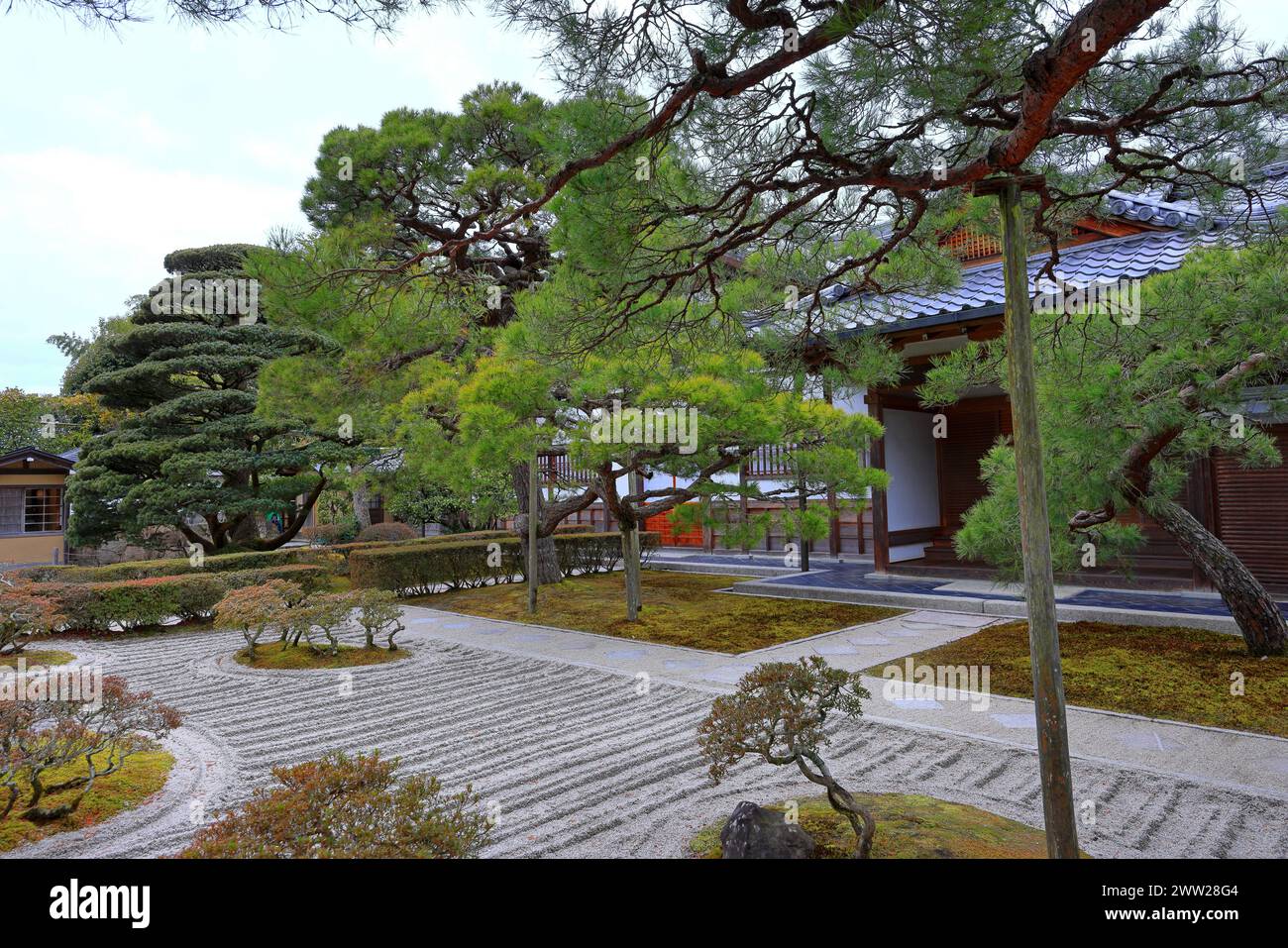 Higashiyama Jisho-ji a Zen temple at Ginkakujicho, Sakyo Ward, Kyoto ...