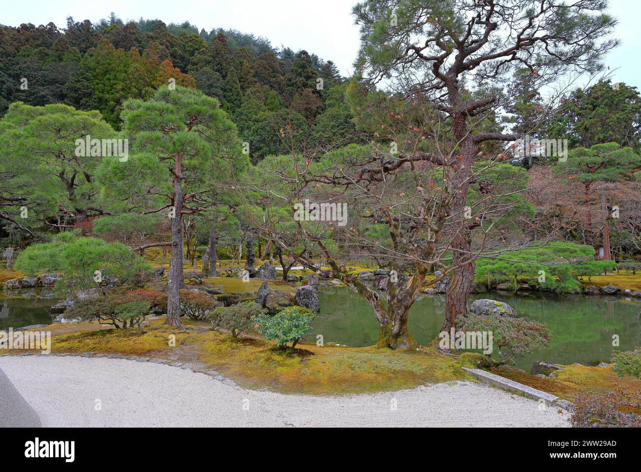 Higashiyama Jisho-ji a Zen temple at Ginkakujicho, Sakyo Ward, Kyoto ...