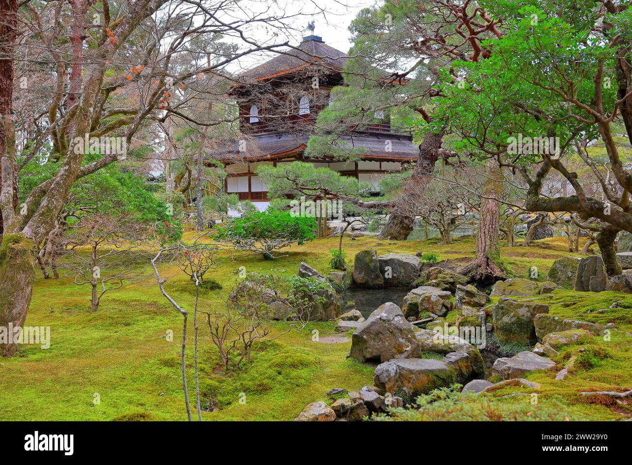 Higashiyama Jisho-ji a Zen temple at Ginkakujicho, Sakyo Ward, Kyoto ...