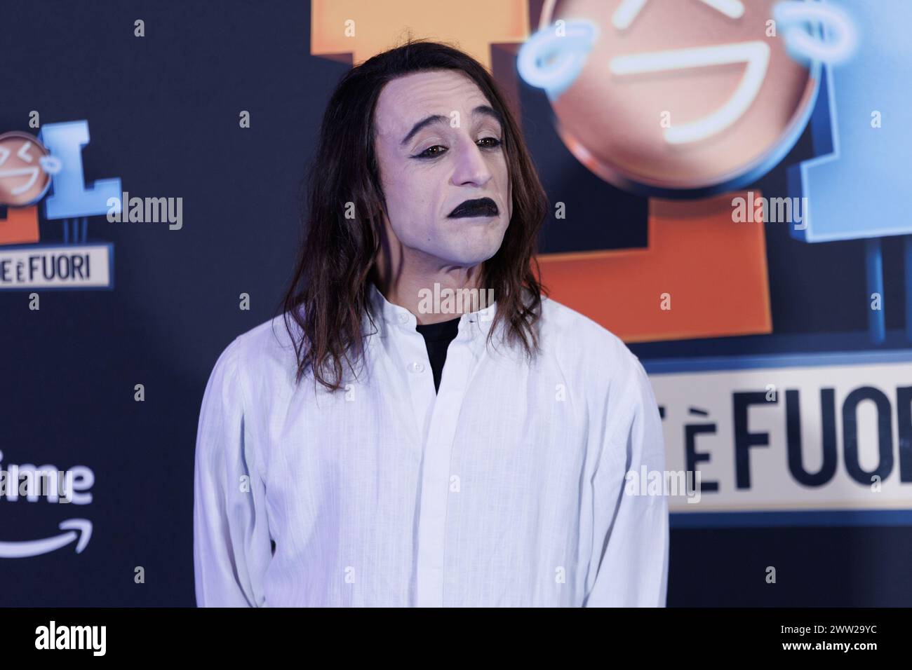 Loris Fabiani (Lunanzio) during the Photocall of the TV Show LOL 4 ...