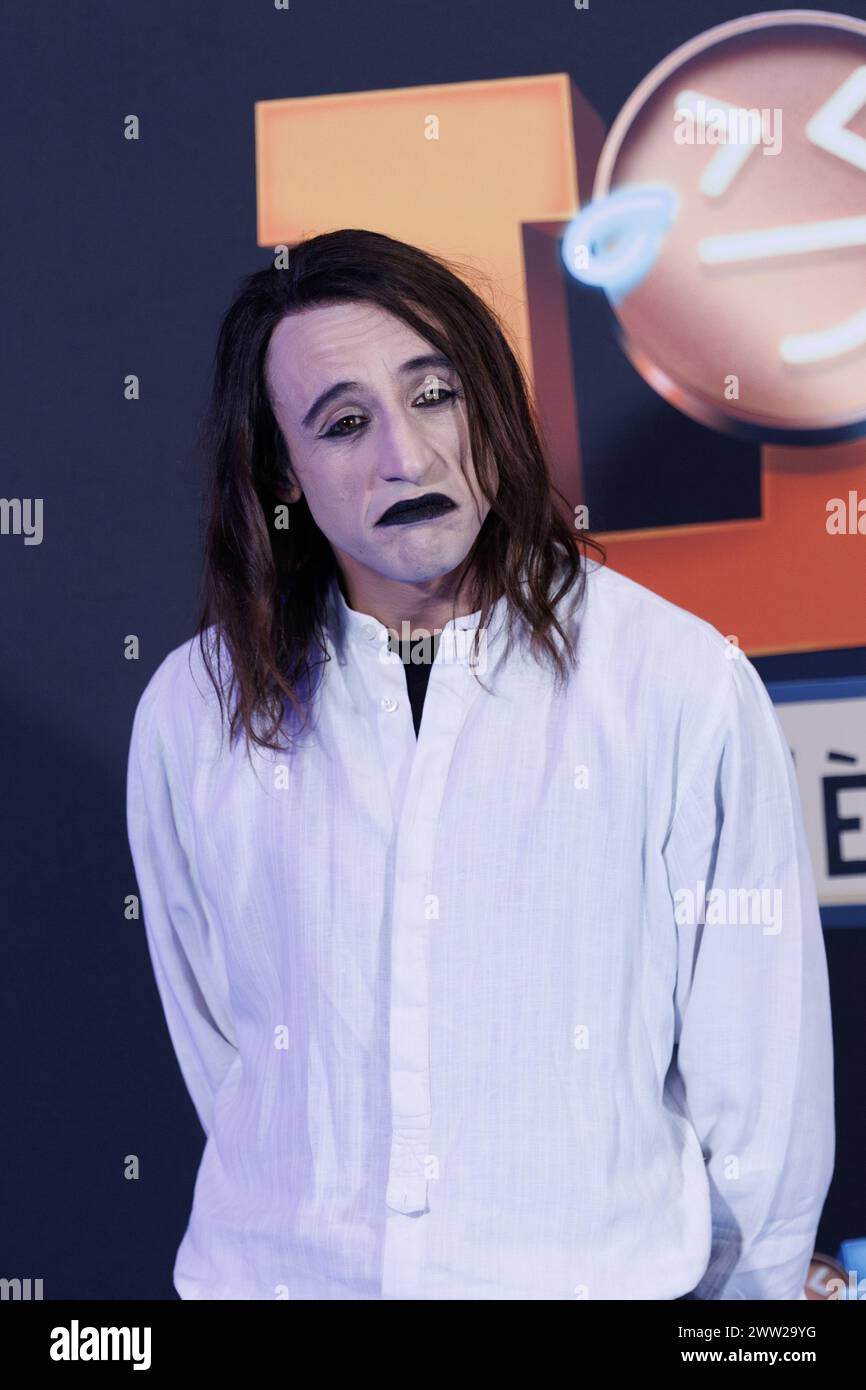 Loris Fabiani (Lunanzio) during the Photocall of the TV Show LOL 4 ...