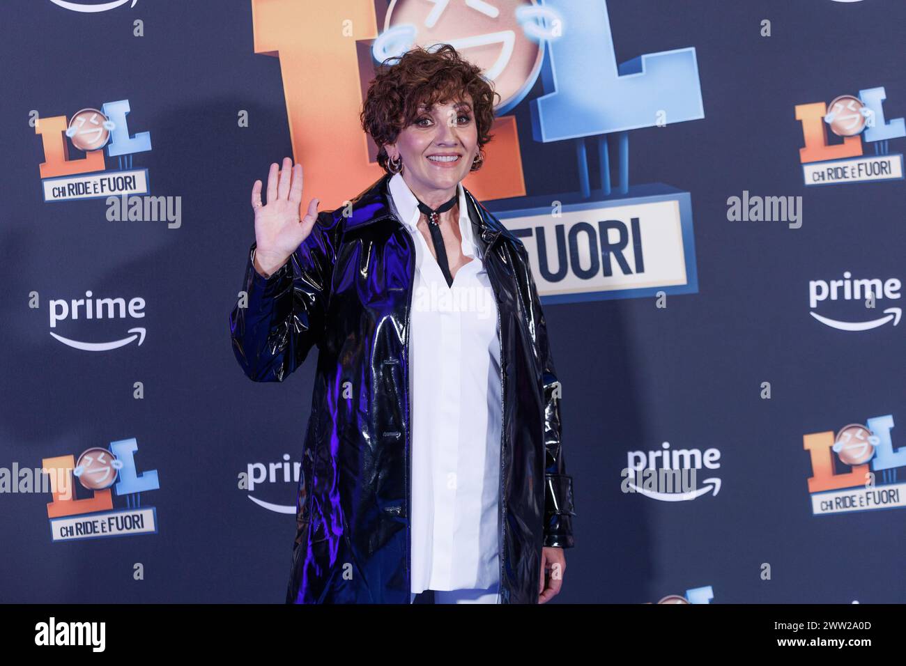 Lucia Ocone during the Photocall of the TV Show LOL 4 - Chi Ride e ...