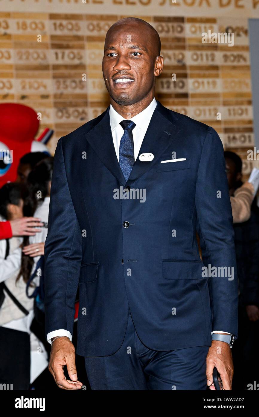 Didier Drogba during the Olympic Games football tournament final draw ...