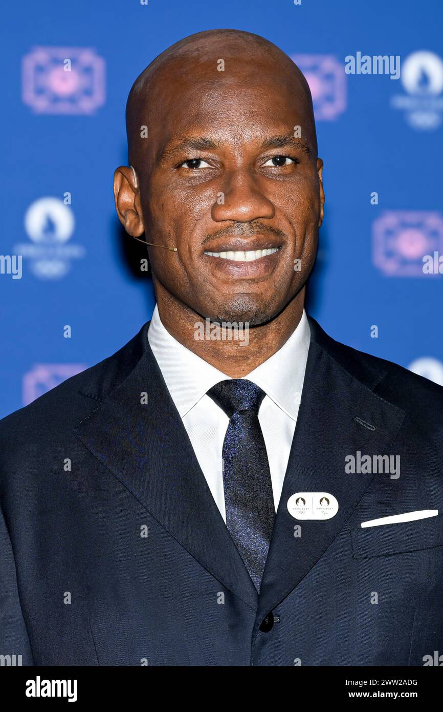 Didier Drogba during the Olympic Games football tournament final draw ...