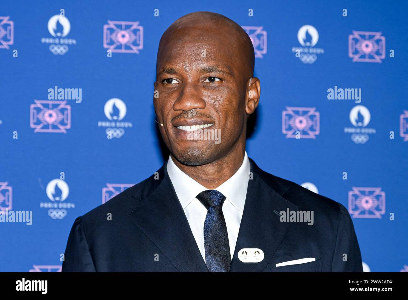 Didier Drogba during the Olympic Games football tournament final draw ...