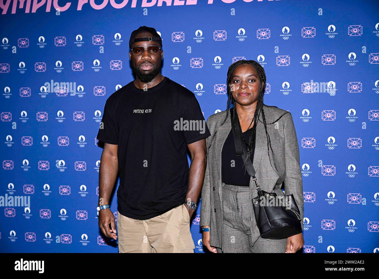 Fif Tobossi of Booska-P during the Olympic Games football tournament ...