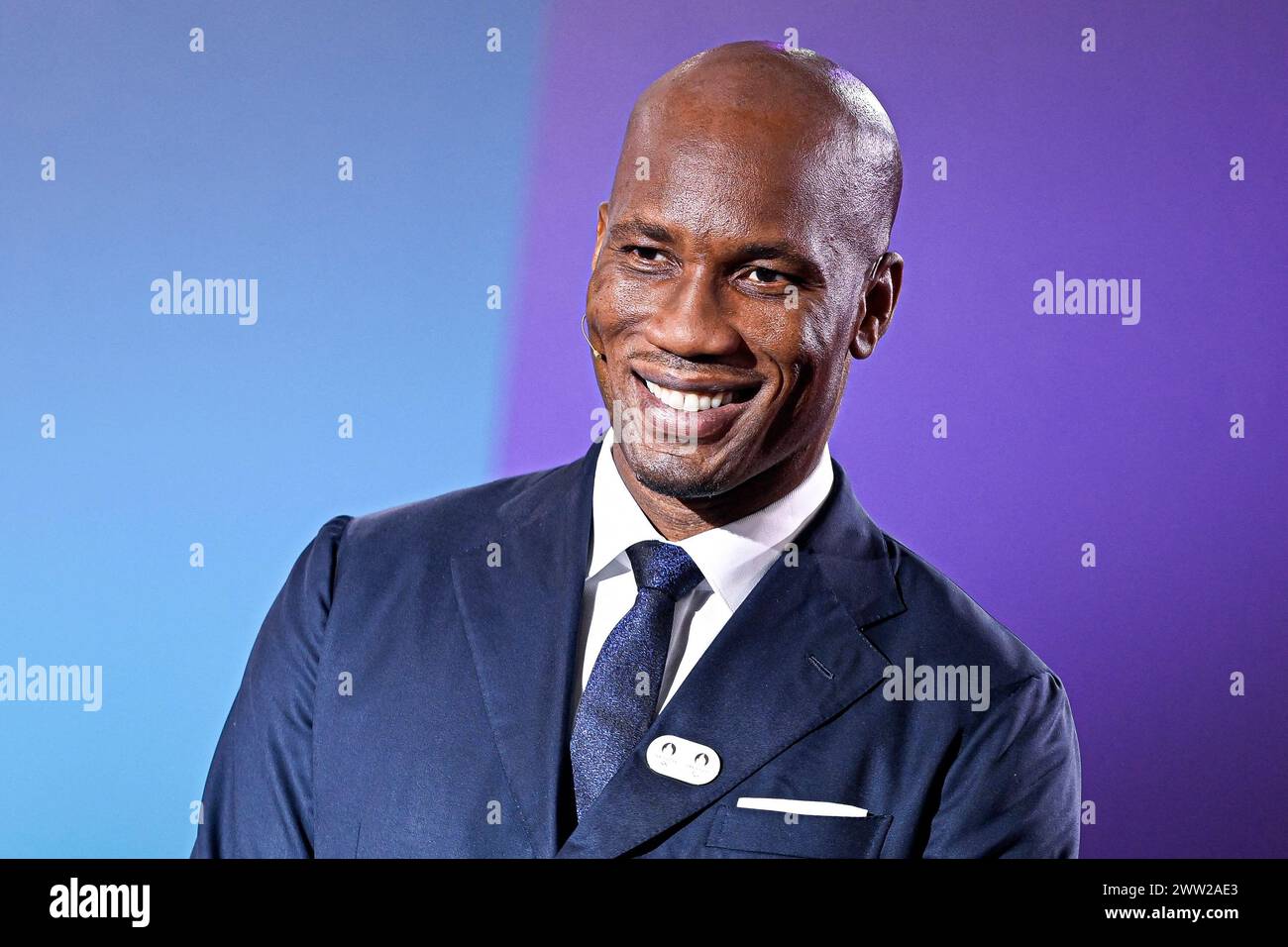 Didier Drogba during the Olympic Games football tournament final draw ...