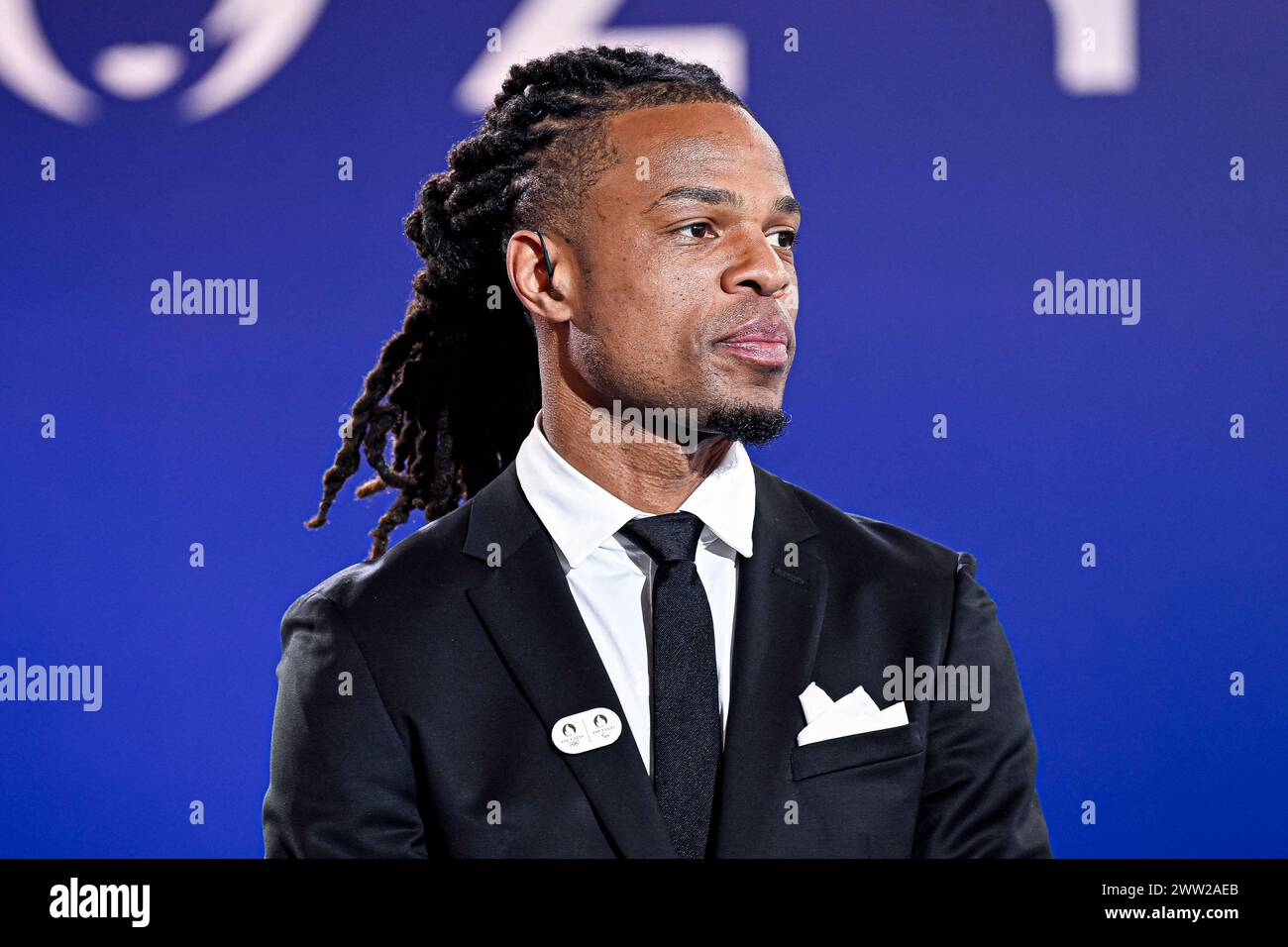 Loic Remy during the Olympic Games football tournament final draw at ...