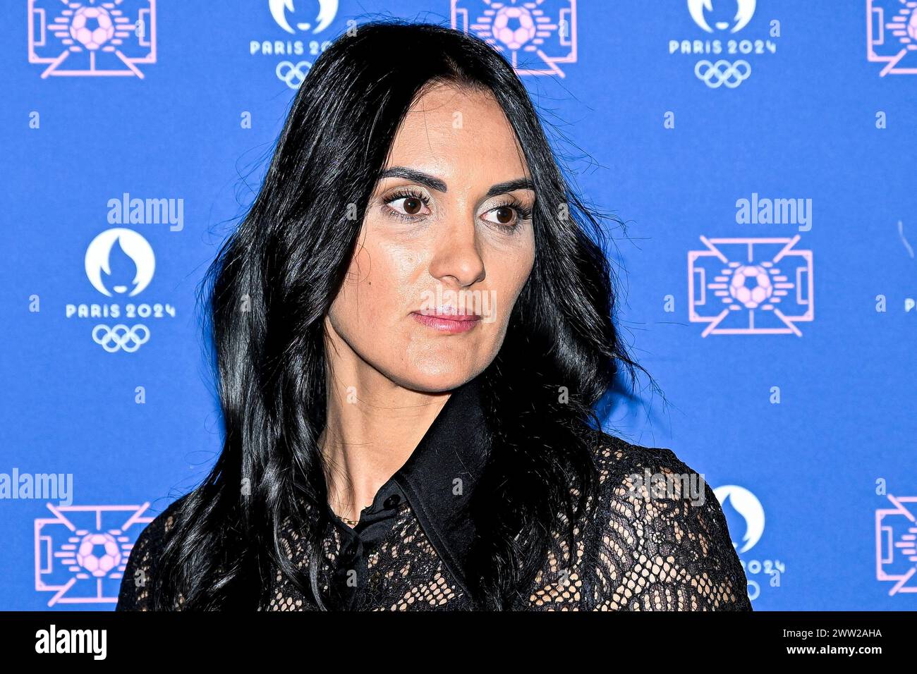 Louisa Necib Cadamuro during the Olympic Games football tournament ...