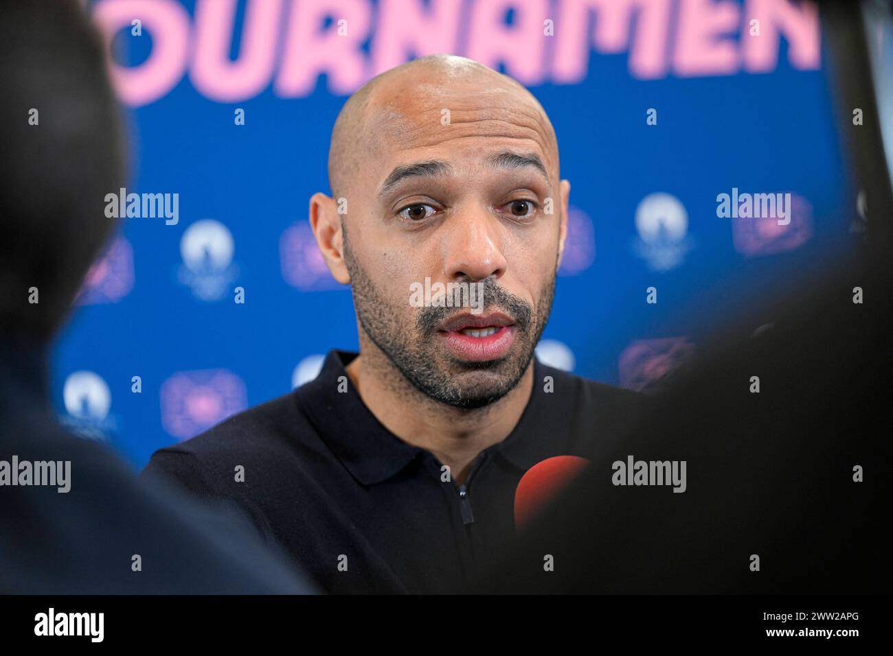 Thierry henry paris 2024 hi-res stock photography and images - Alamy