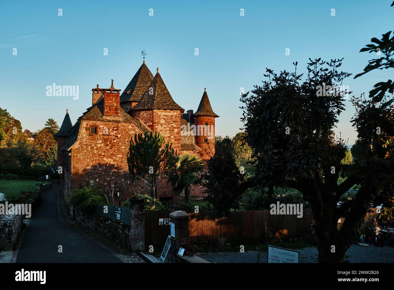 Collonge la Rouge, France - 09 23 2021: Collonge la Rouge one of the ...