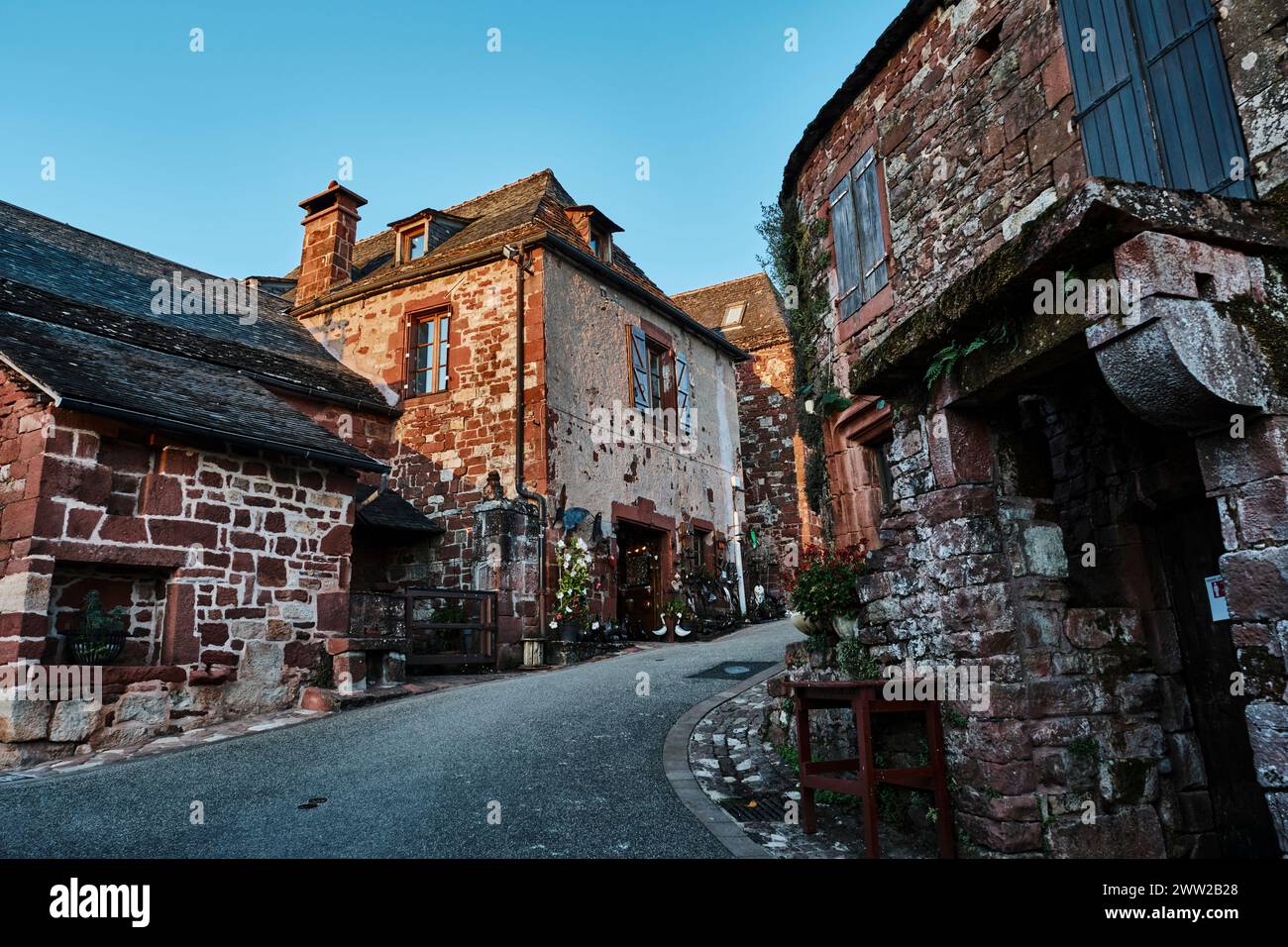 Collonge la Rouge, France - 09 23 2021: Collonge la Rouge one of the ...