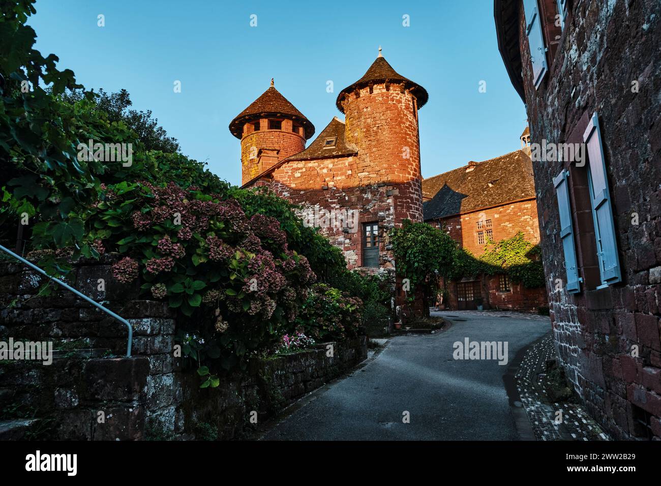 Collonge la Rouge, France - 09 23 2021: Collonge la Rouge one of the ...