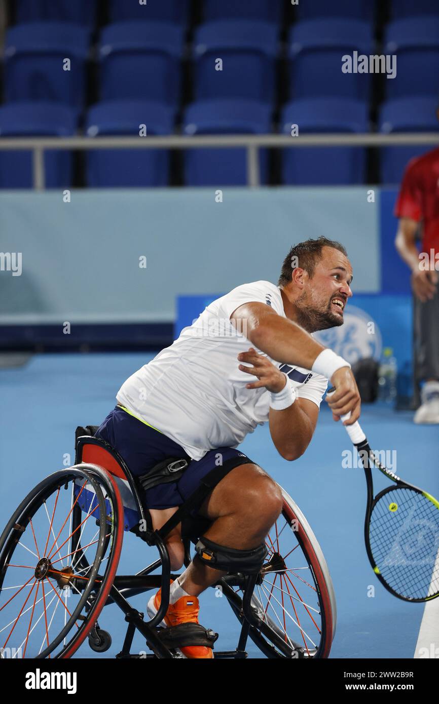 Tom Egberink of the Netherlands won the silver medal in the men's ...