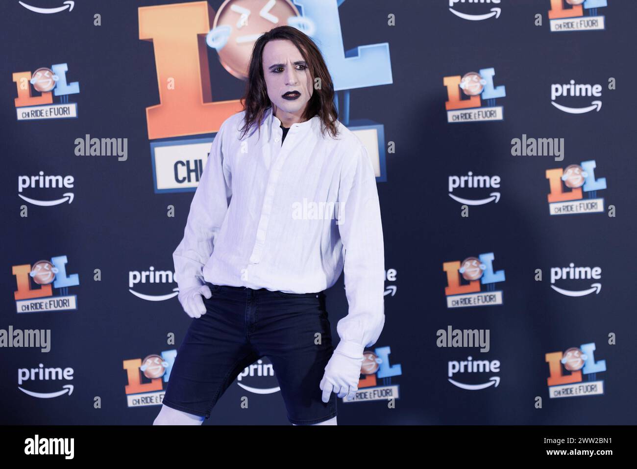 News - Photocall LOL 4 - Chi Ride e Fuori Loris Fabiani Lunanzio during ...