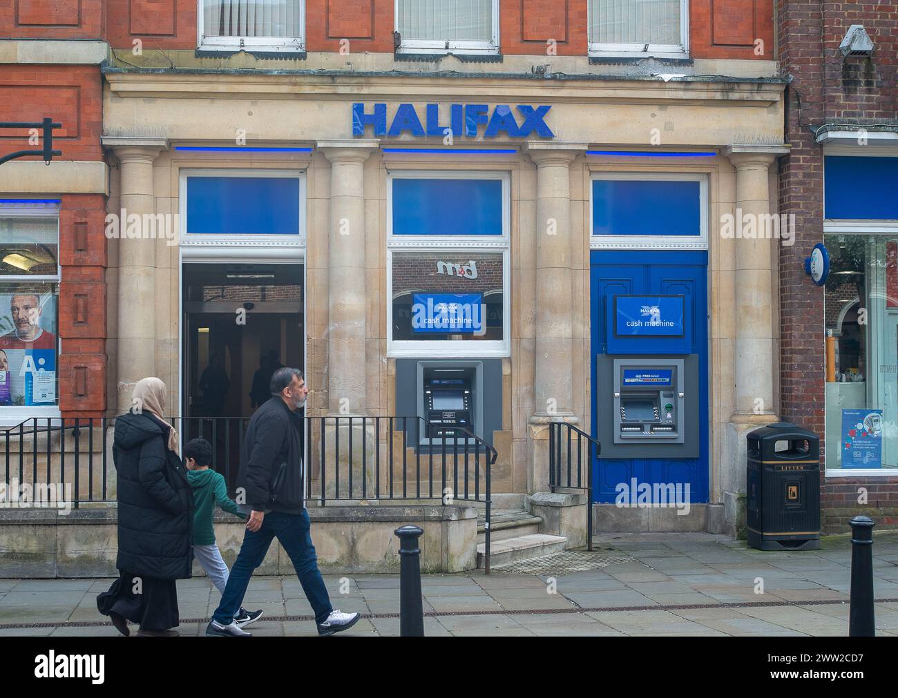 High Wycombe, UK. 20th March, 2024. A Halifax Building Society branch ...