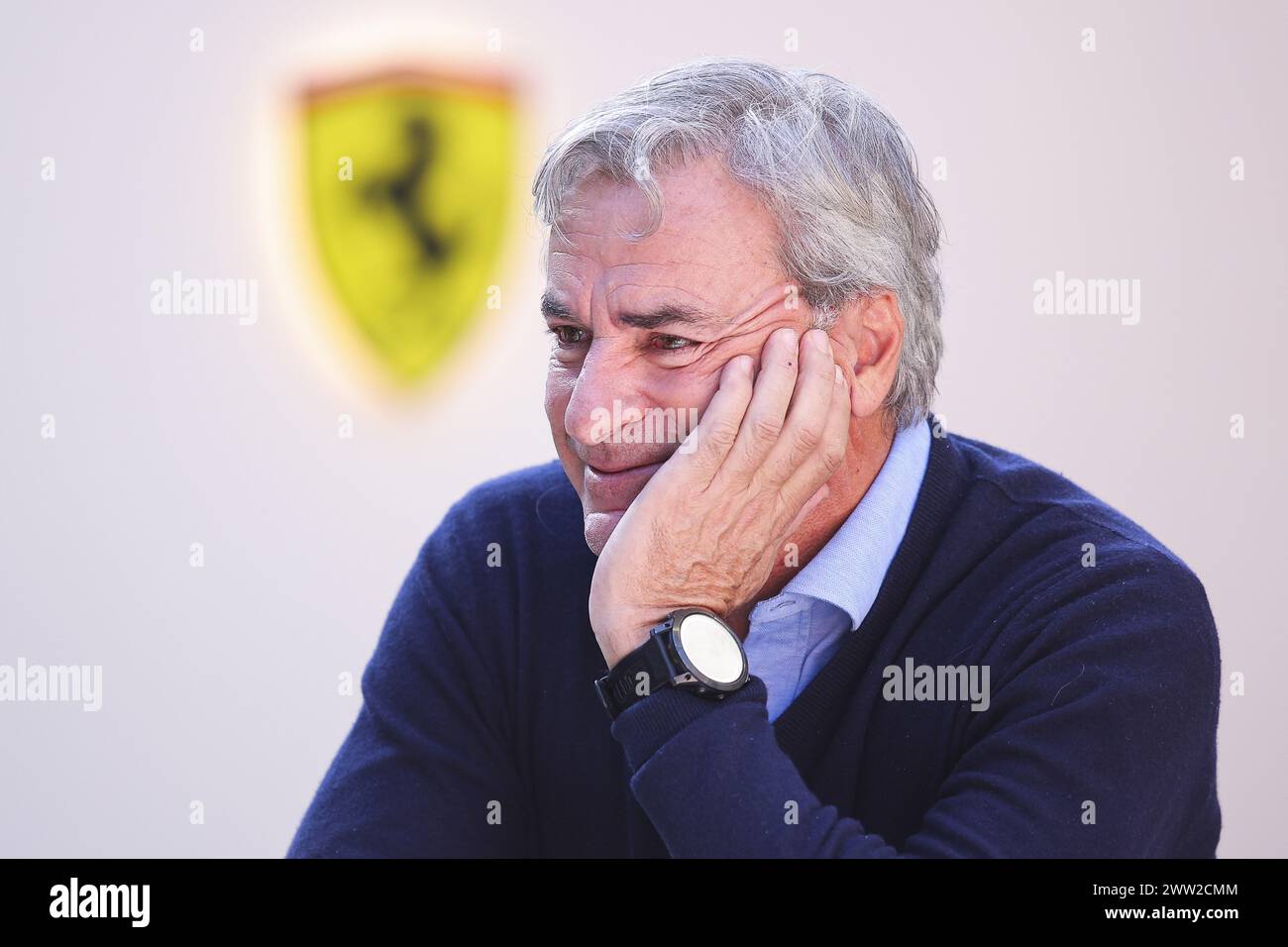 SAINZ Carlos, portrait during the Formula 1 Rolex Australian Grand Prix ...