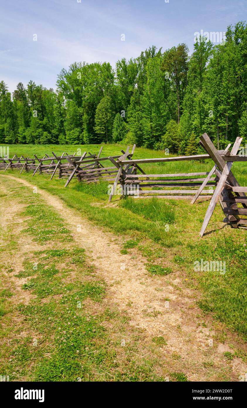 The Richmond National Battlefield Park commemorating 13 American Civil ...