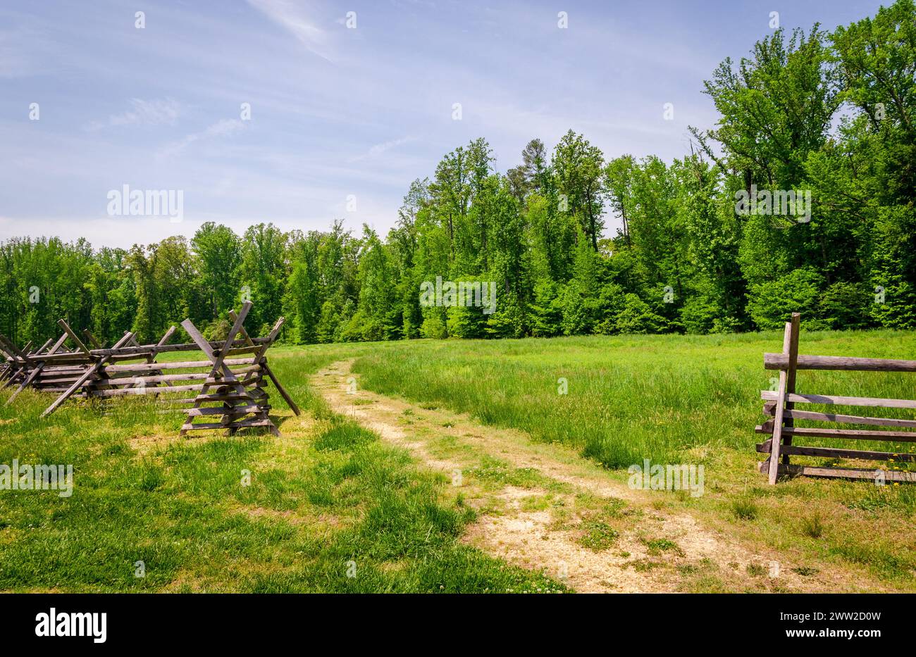 The Richmond National Battlefield Park commemorating 13 American Civil ...