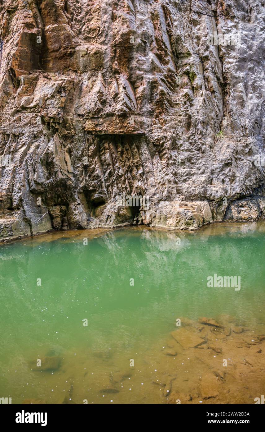 Natural Bridge in Rockbridge County, Virginia, United States Stock ...