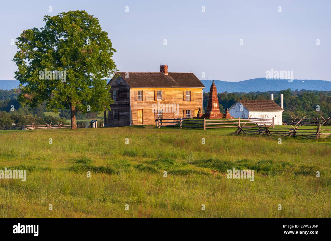 Manassas National Battlefield Park located in Prince William County ...