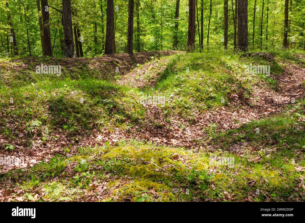 The Richmond National Battlefield Park commemorating 13 American Civil ...