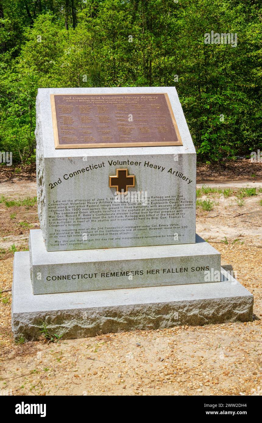 The Richmond National Battlefield Park commemorating 13 American Civil ...