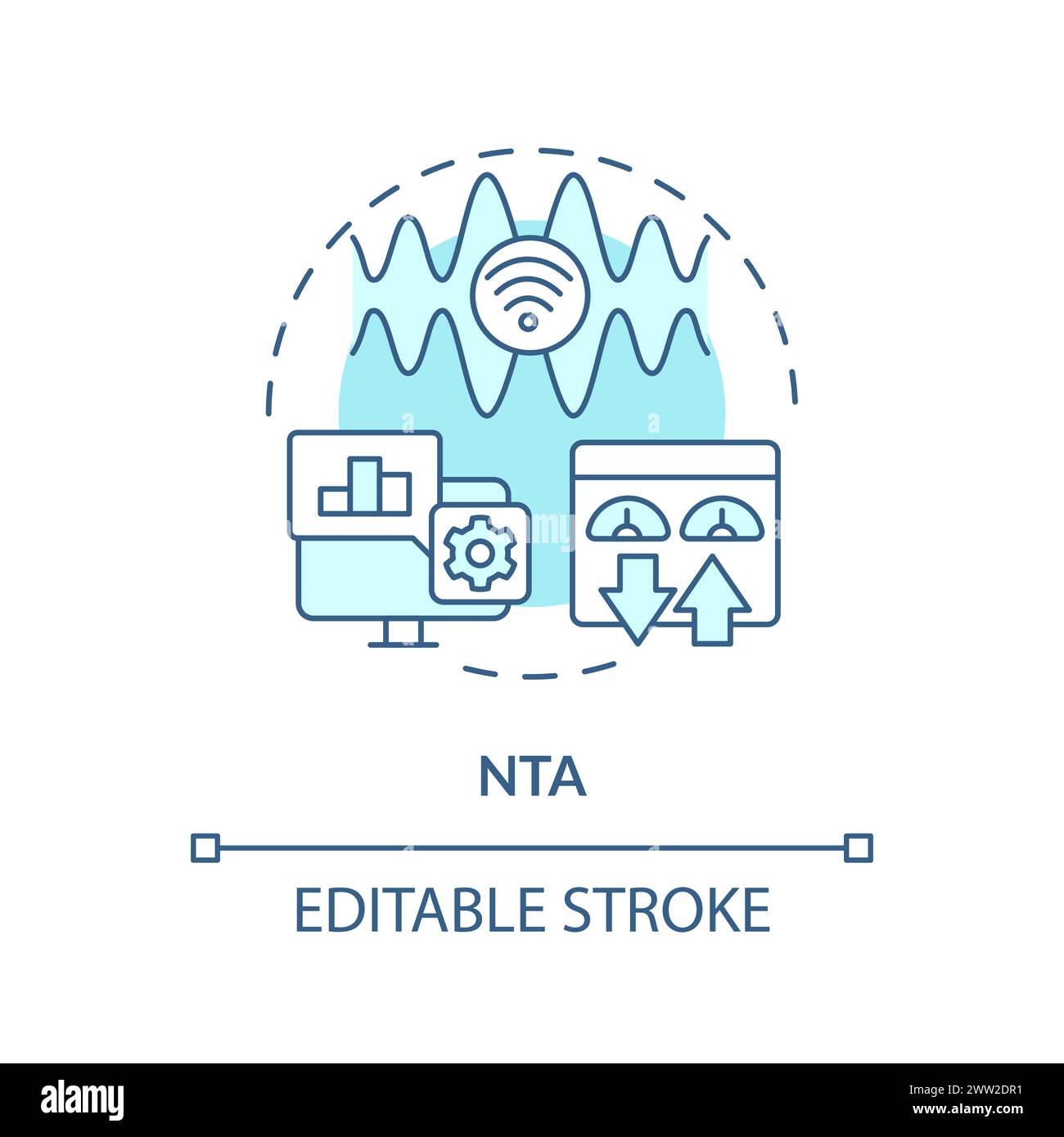 Network traffic analysis soft blue concept icon Stock Vector Image ... Network traffic analysis soft blue concept icon Stock Vector Image ...