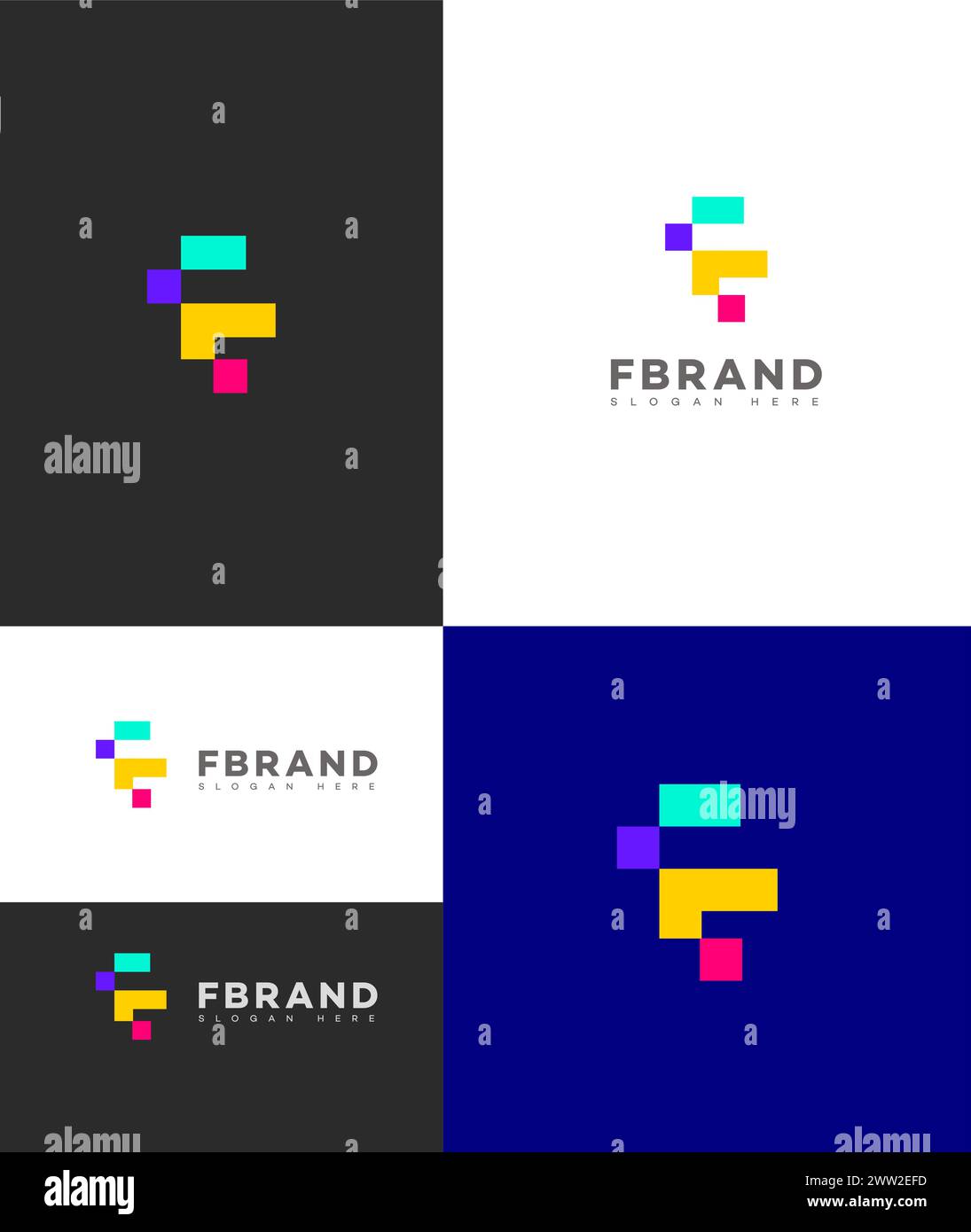F Letter Logo Icon Brand Identity, F Letter Sign Symbol Template Stock ...