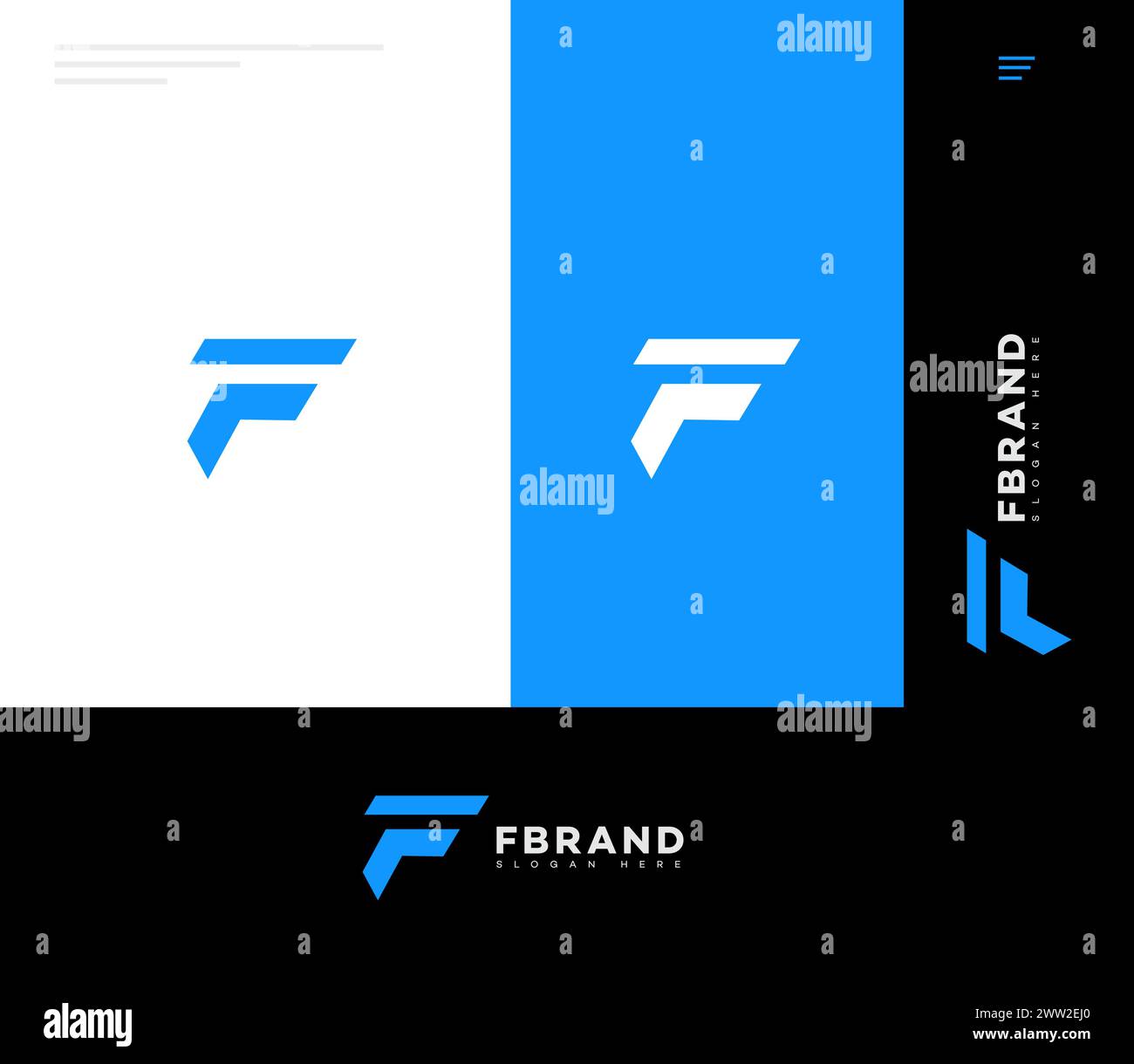 F Letter Logo Icon Brand Identity, F Letter Sign Symbol Template Stock ...