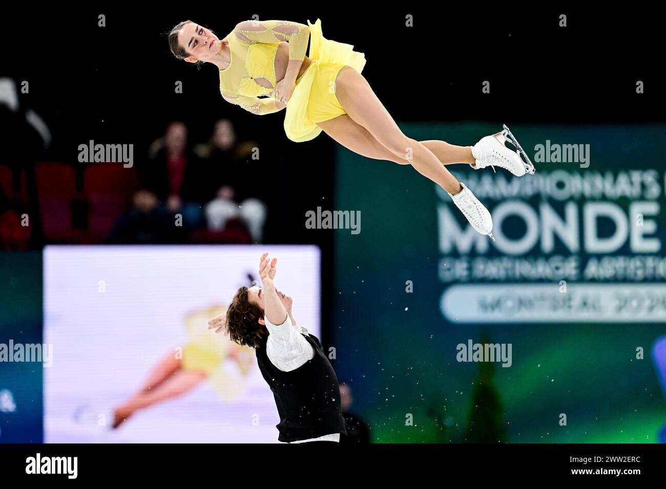 Greta CRAFOORD & John CRAFOORD (SWE), during Pairs Short Program, at ...
