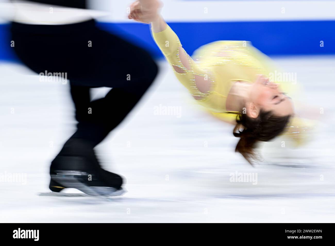 Greta CRAFOORD & John CRAFOORD (SWE), during Pairs Short Program, at ...