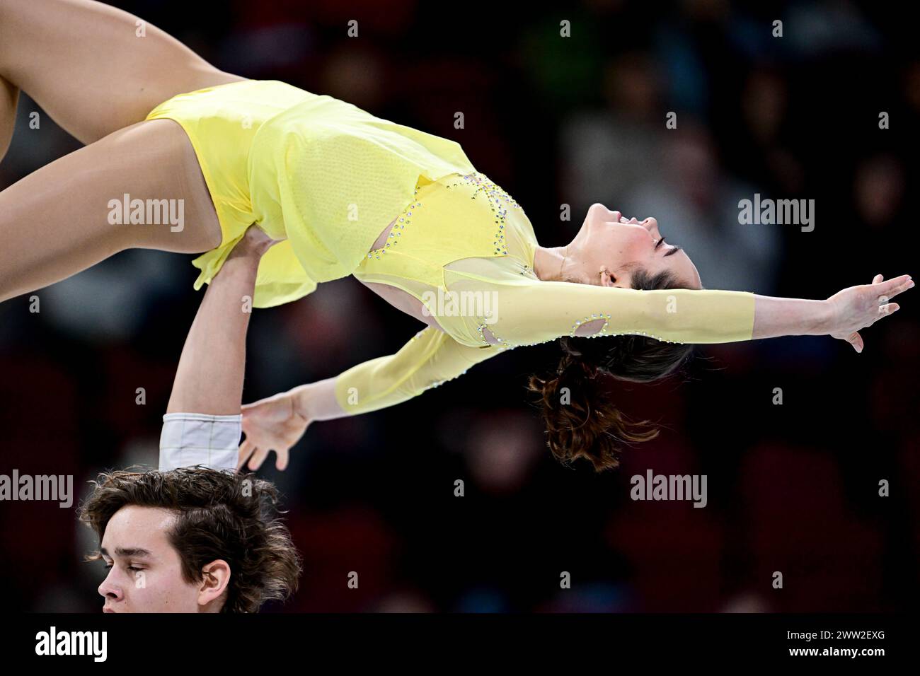 Greta CRAFOORD & John CRAFOORD (SWE), during Pairs Short Program, at ...