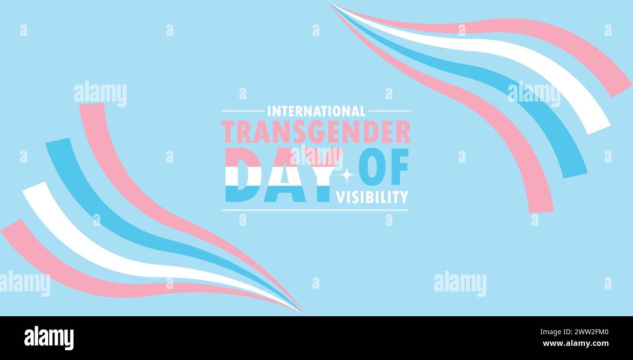 International transgender day of visibility Stock Vector Images - Alamy