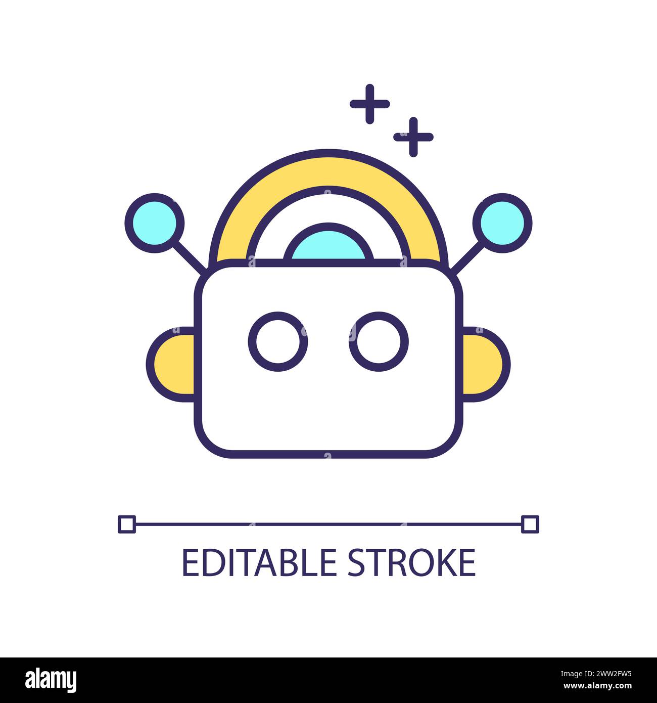 Rainbow robotics Stock Vector Images - Alamy