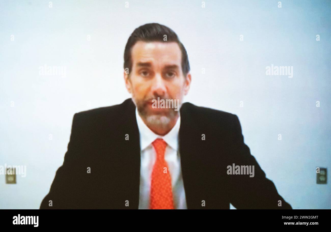 Washington, United States. 20th Mar, 2024. Jason Galanis, former Hunter ...