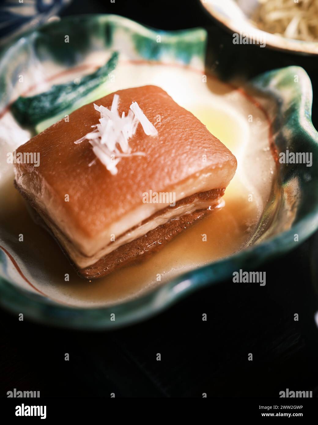 Rafute, an okinawan style braised pork based on a chinese recipe Stock ...