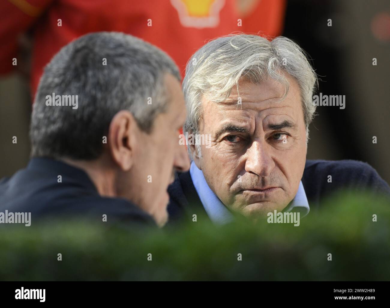 MELBOURNE, AUSTRALIA 25 February 2024. Pictured: Carlos Sainz the ...