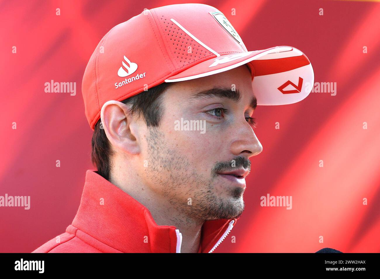 MELBOURNE, AUSTRALIA 21 Mar 2024. Pictured: 16 Charles Leclerc (MCO ...
