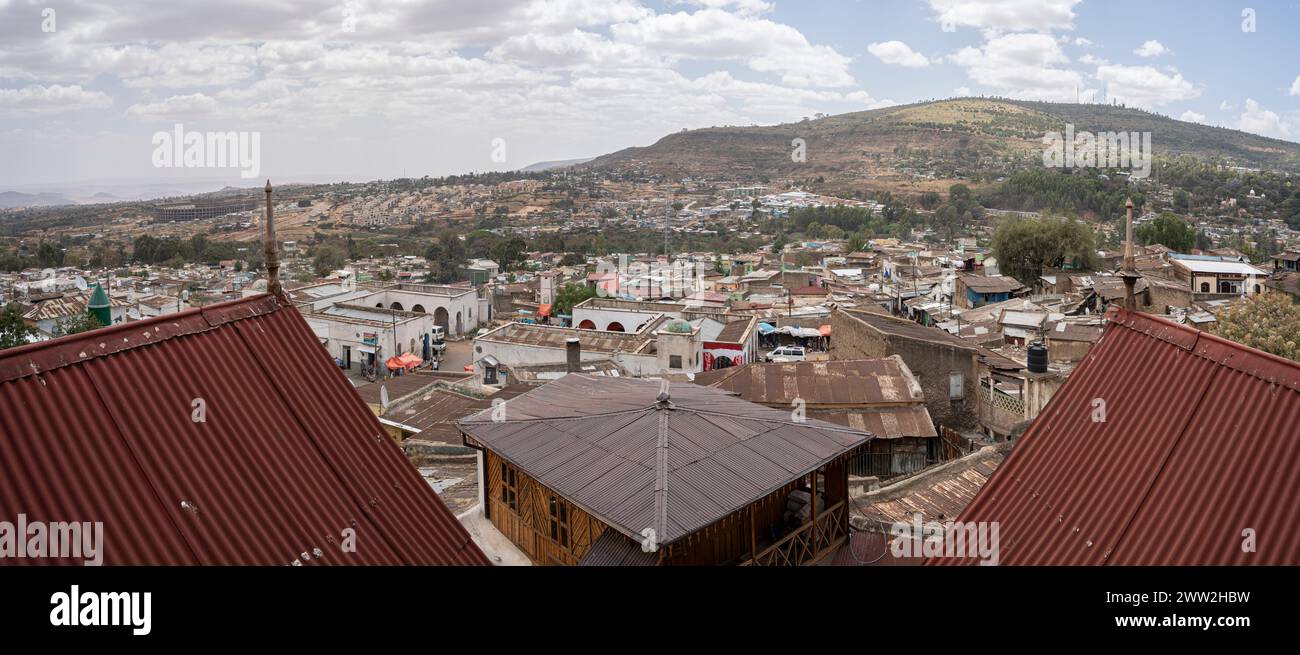 Aerial view of harar jugol old town, Harari Region, Ethiopia Stock Photo - Alamy
