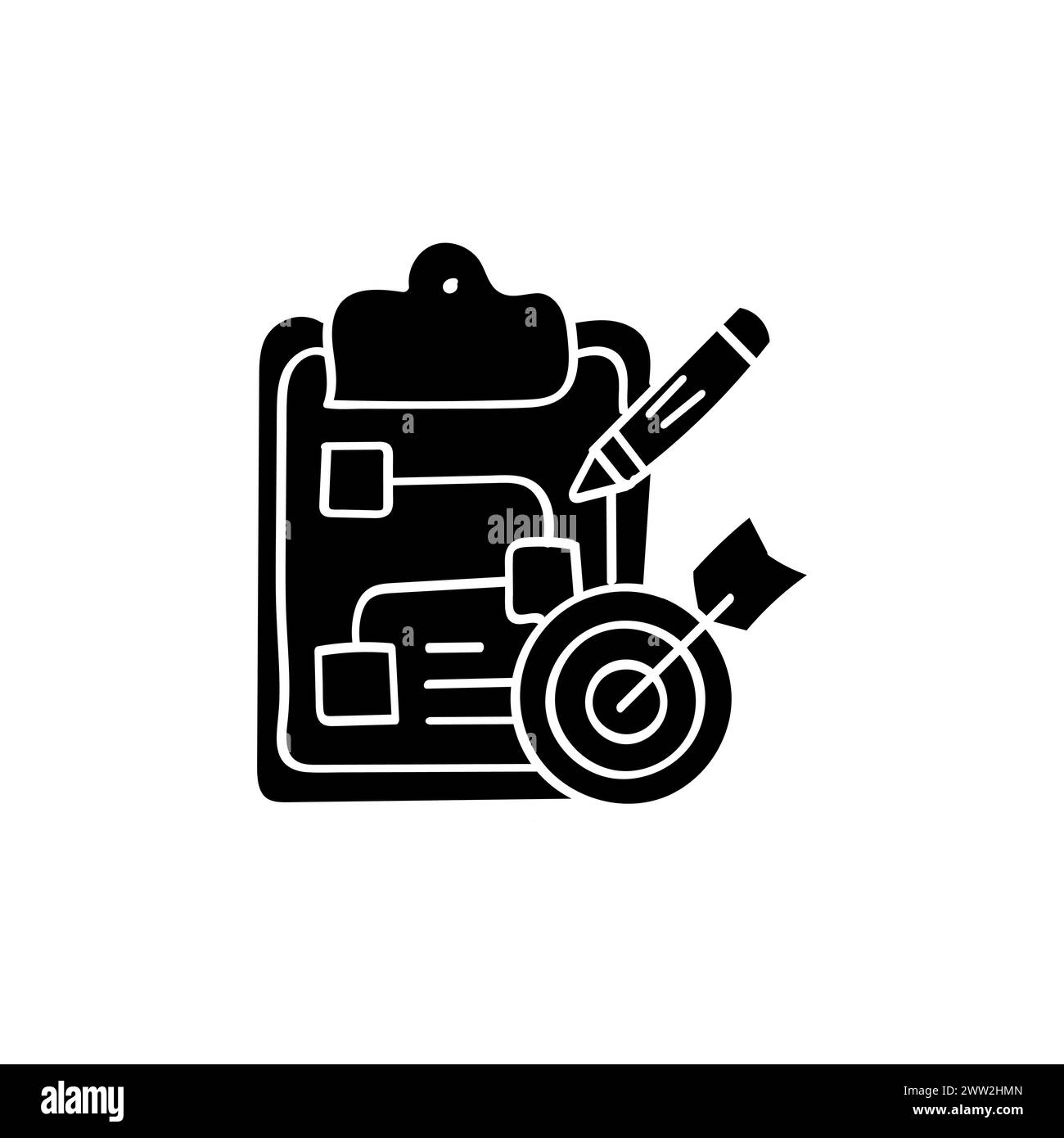Hand Drawn flat icon for planning Stock Vector Image & Art - Alamy