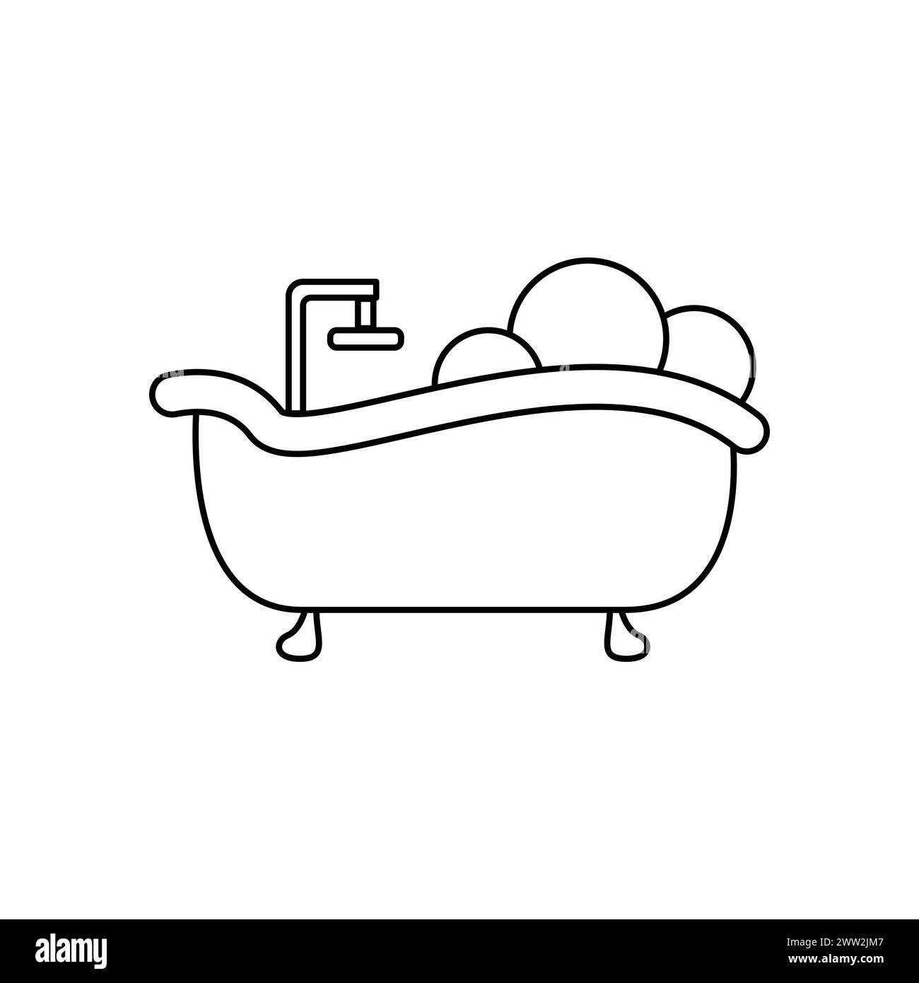 Bath Clipart Outline