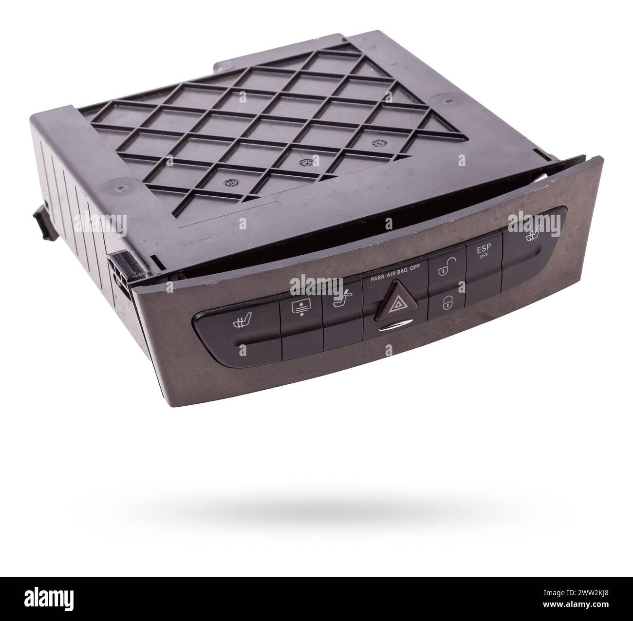 Car stop red light in Cut Out Stock Images & Pictures - Alamy