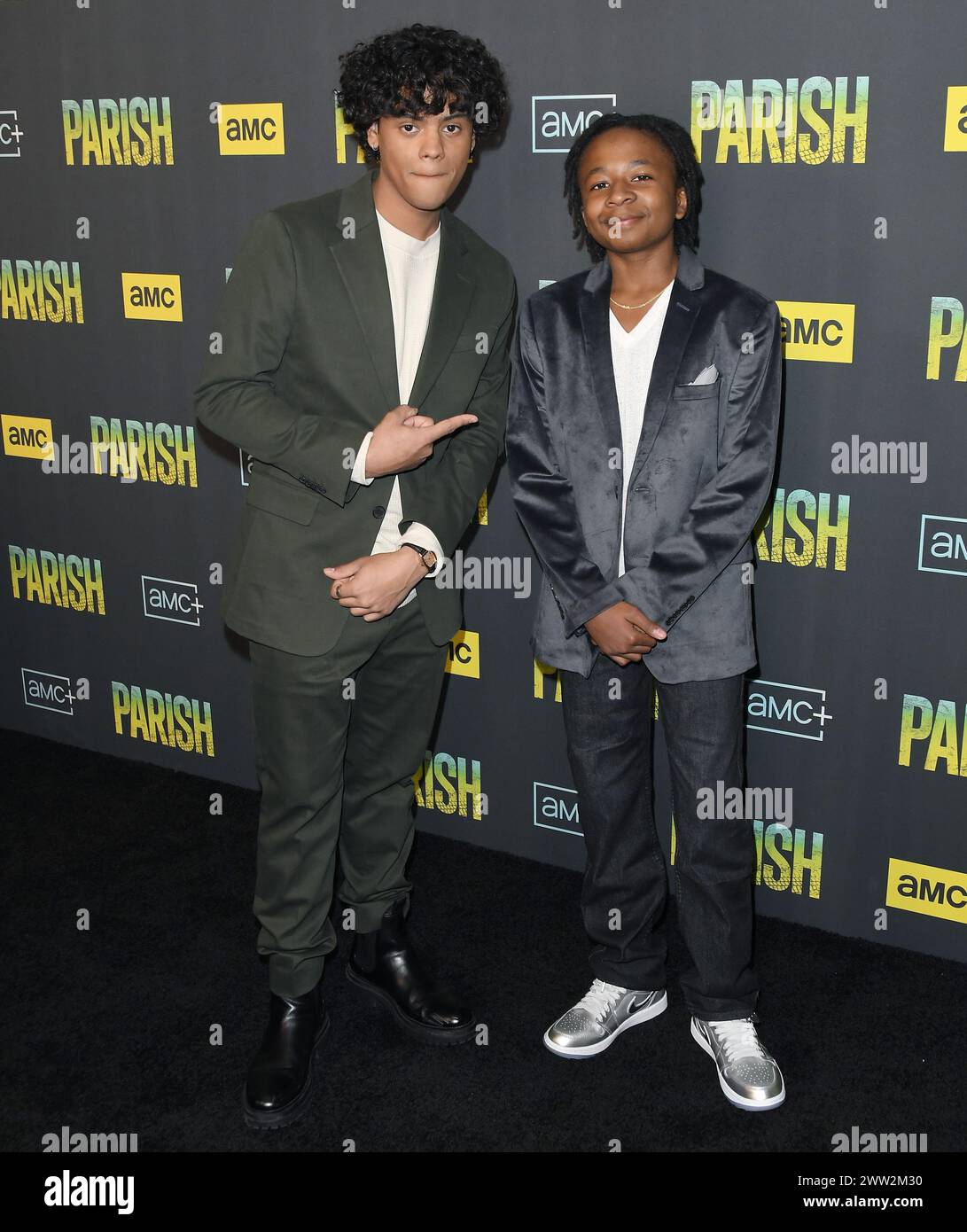 Los Angeles, USA. 20th Mar, 2024. (L-R) Caleb Baumann and Dax Rey at ...