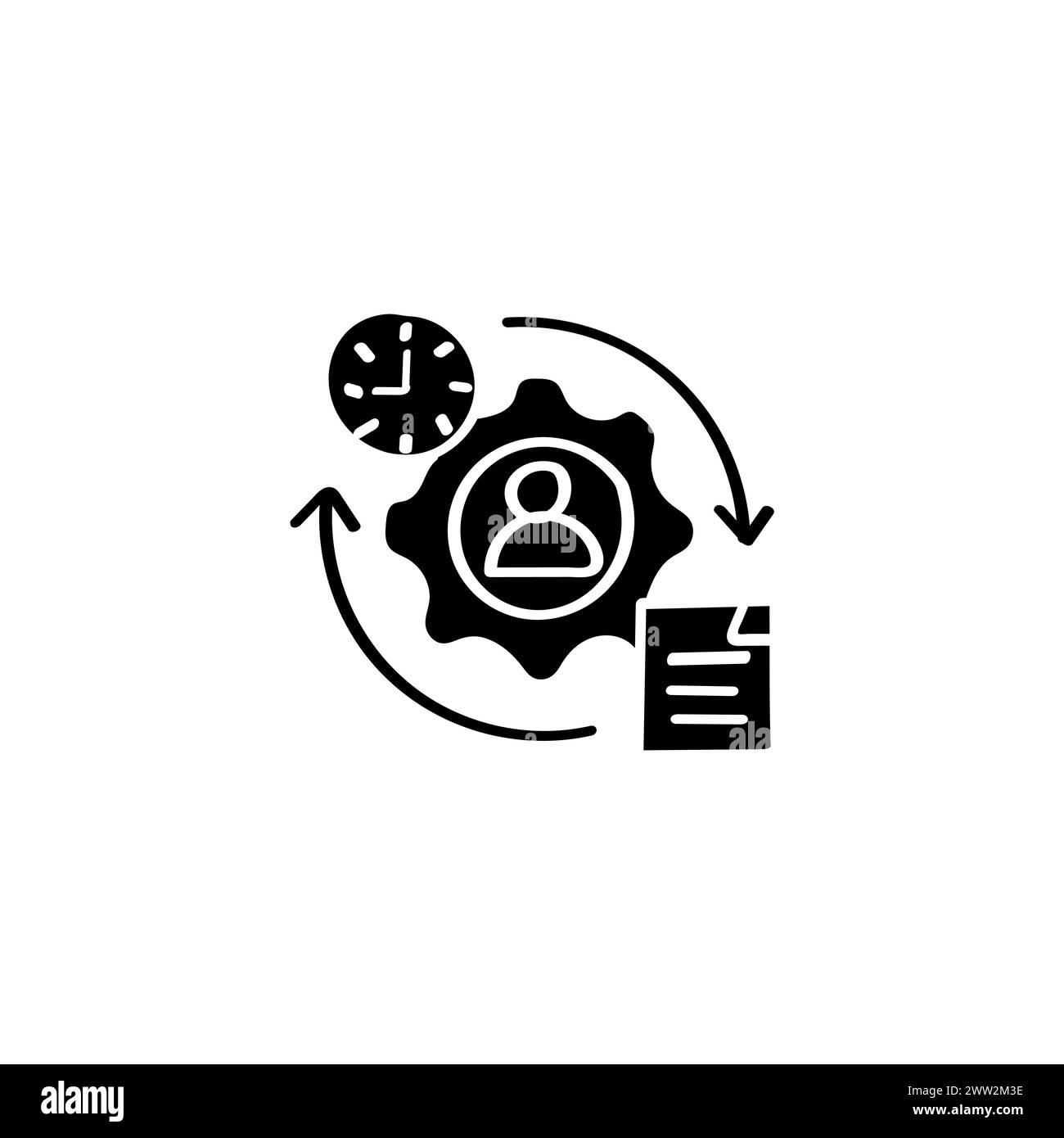 Hand Drawn flat icon for utilization Stock Vector Image & Art - Alamy