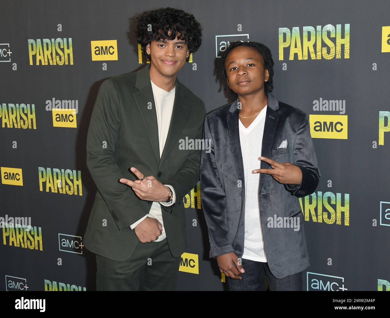 Los Angeles, USA. 20th Mar, 2024. (L-R) Caleb Baumann and Dax Rey at ...