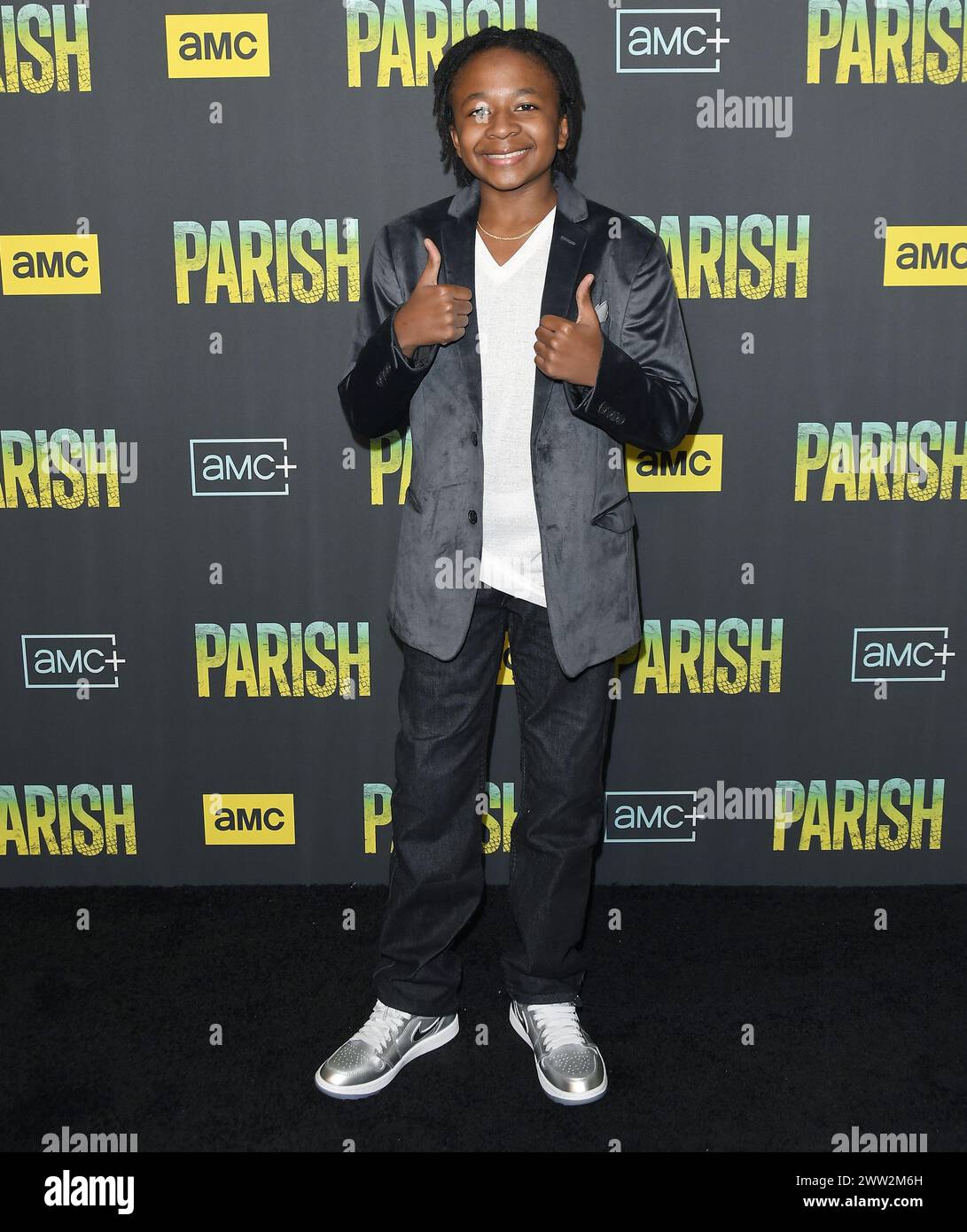 Los Angeles, USA. 20th Mar, 2024. Dax Rey arrives at the AMC/AMC 's ...