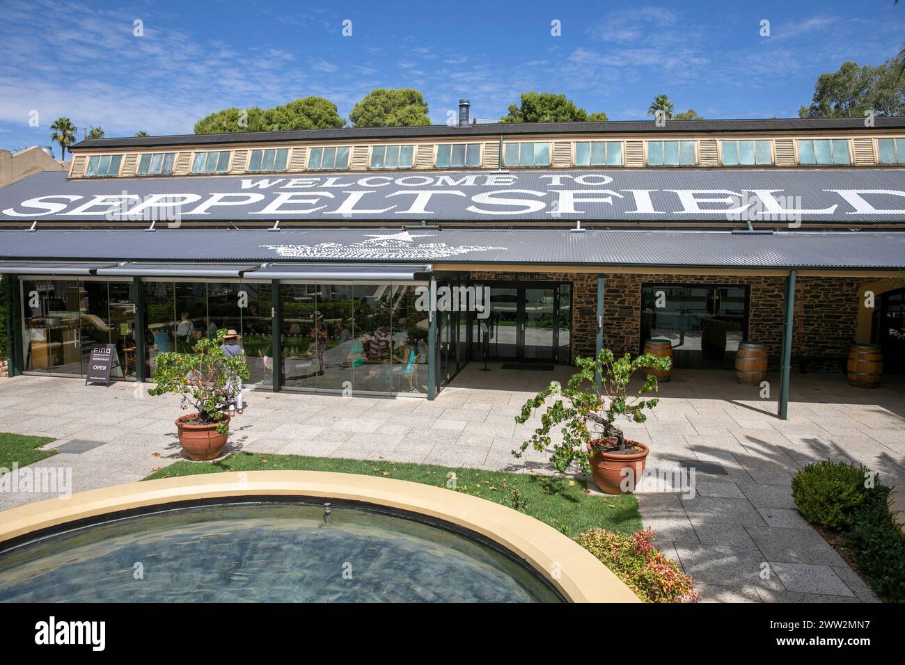 Seppeltsfield wine estate in the Barossa Valley and Fino at ...
