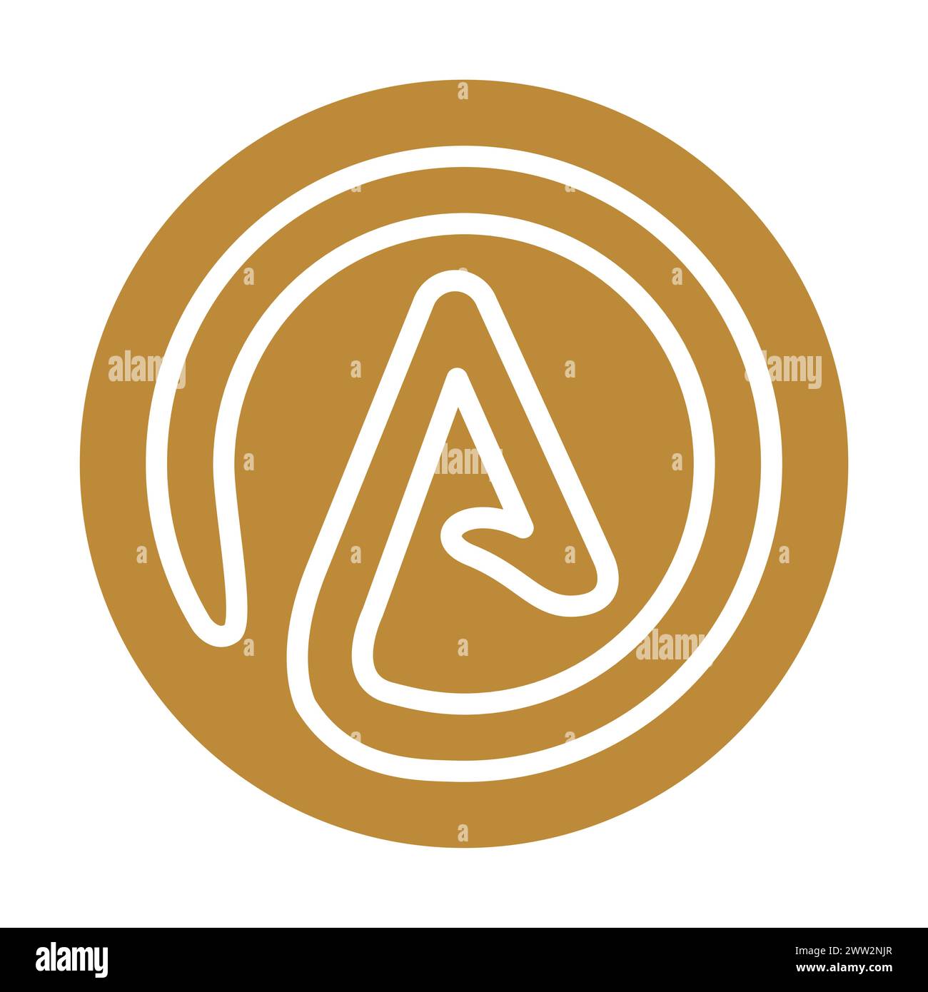 Agnosticism symbol Stock Vector Images - Alamy
